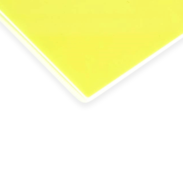 luminescent Jaune Acrylique plaque plastique | Livraison rapide!