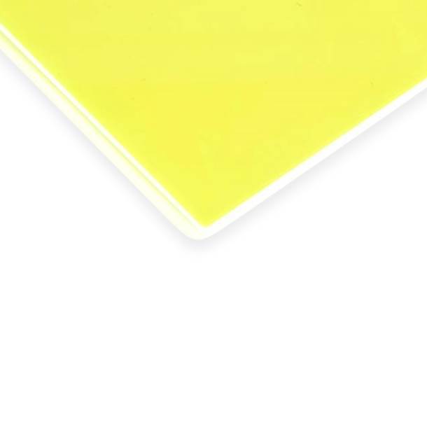 luminescent Jaune Acrylique plaque plastique | Livraison rapide!