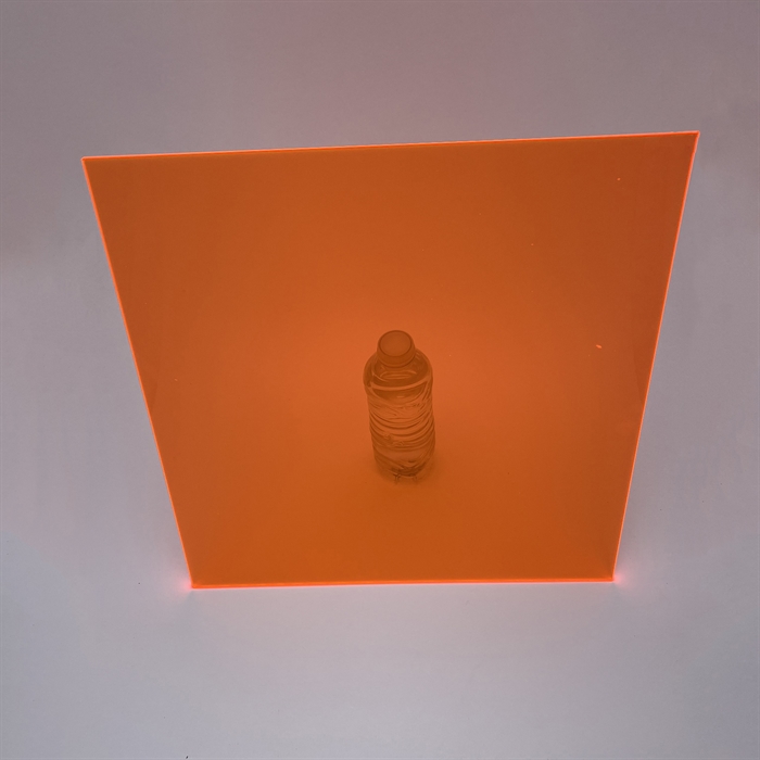 luminescent orange Acrylique plaque plastique | Livraison rapide!
